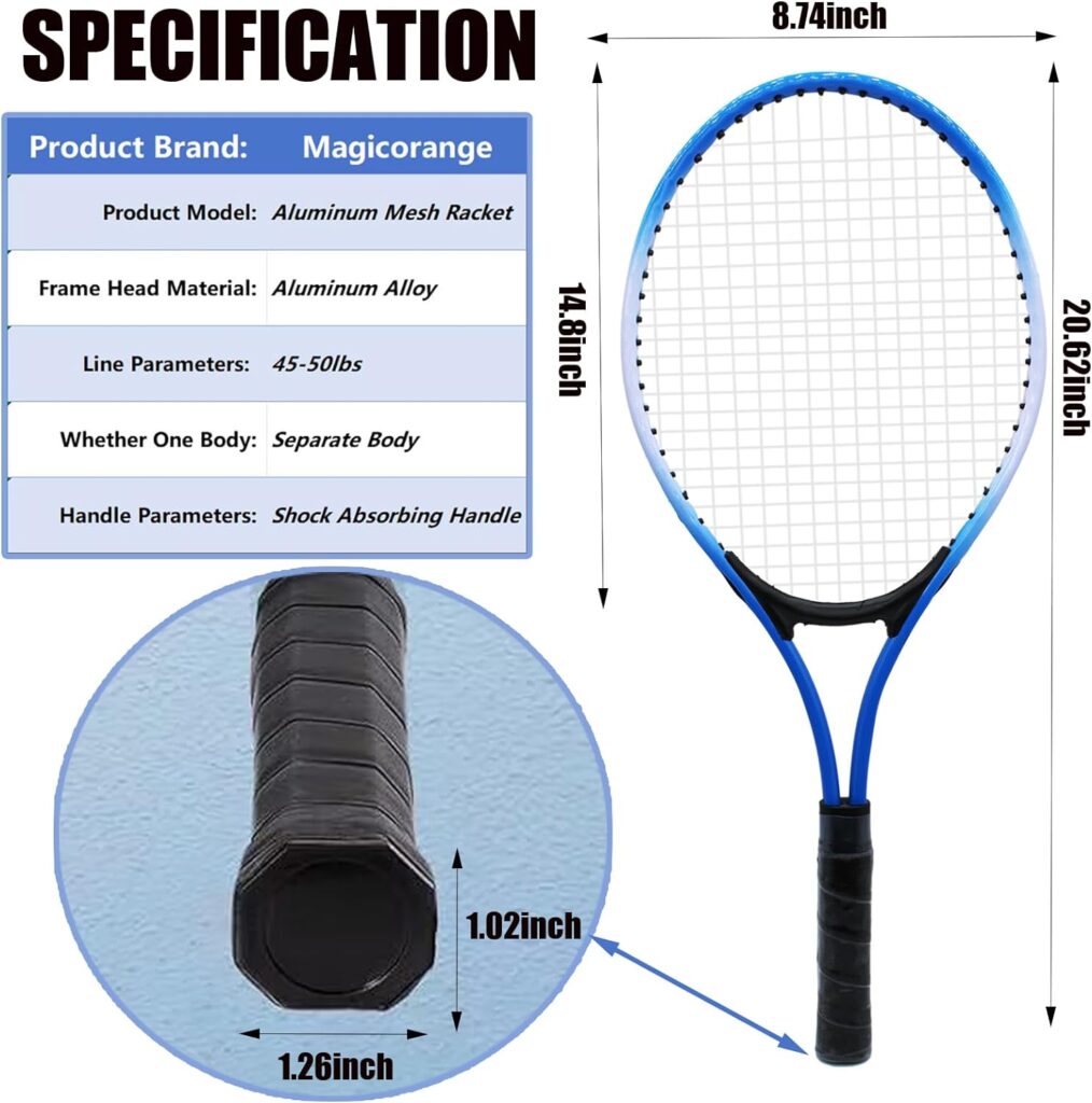 Magicorange Tennis Racket Set Review - KIDS TENNIS MATCH