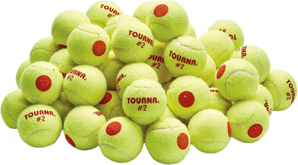 Tourna Orange Dot Low Compression Transition Tennis Balls review - KIDS ...